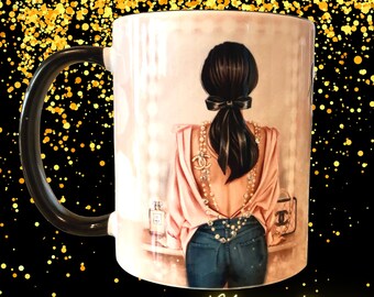 Fancy Coffee Mug | Etsy