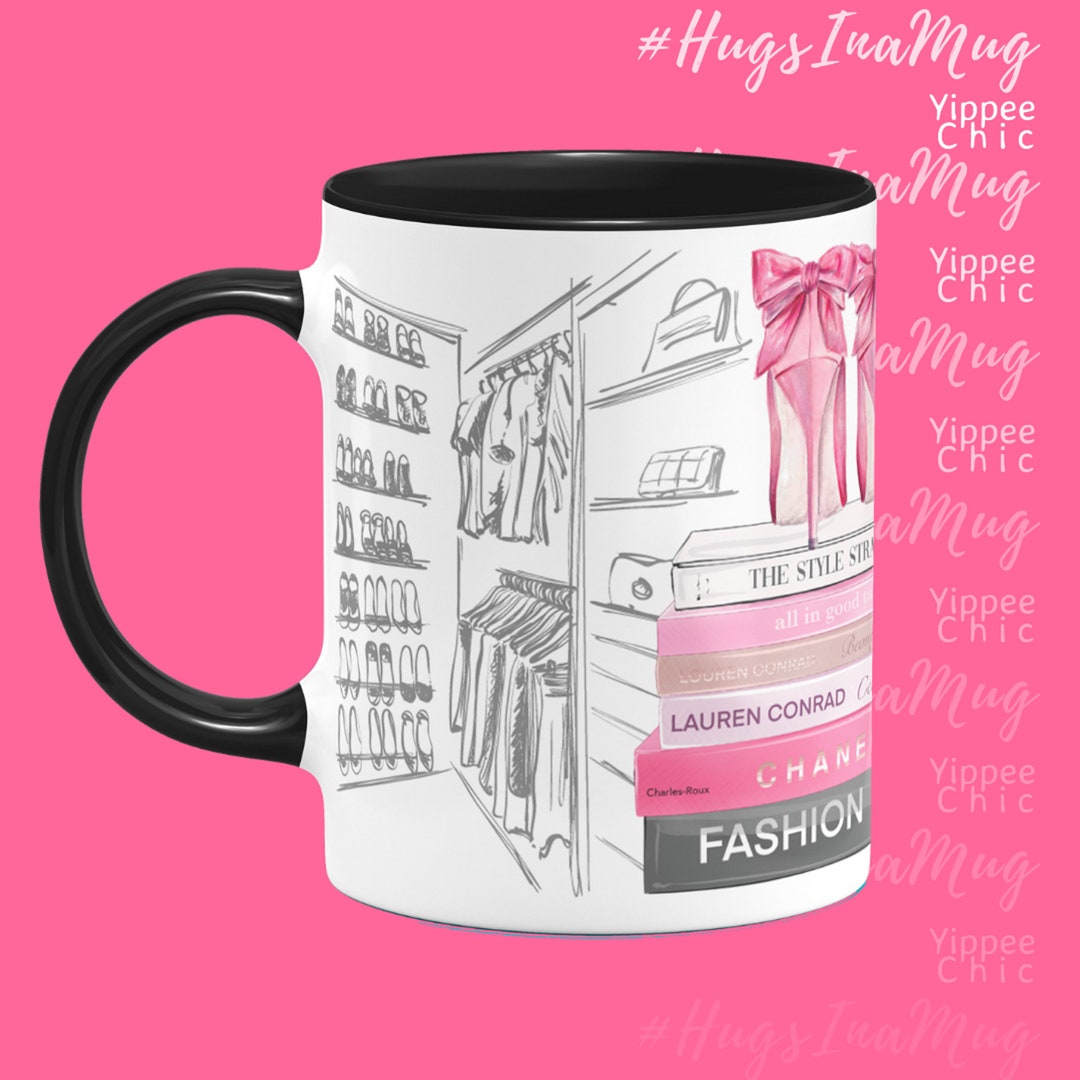 Style Coffee Mug | Glam Mug | Classy Mug | Chic Gift for Her | Designer ...