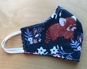 Red Panda Face Mask - Etsy
