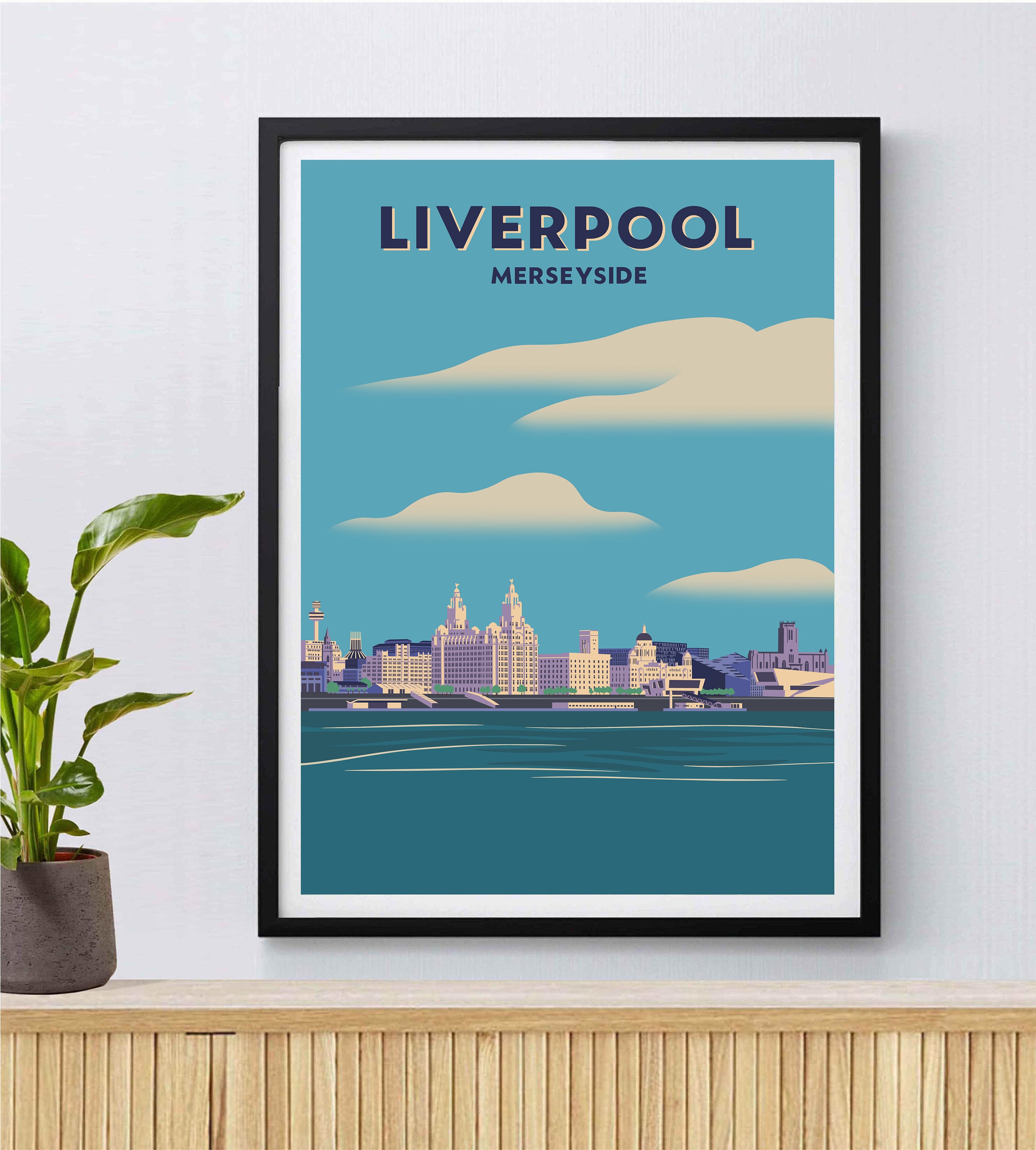 Los Colores De Liverpool Print Liverpool Paint Chart