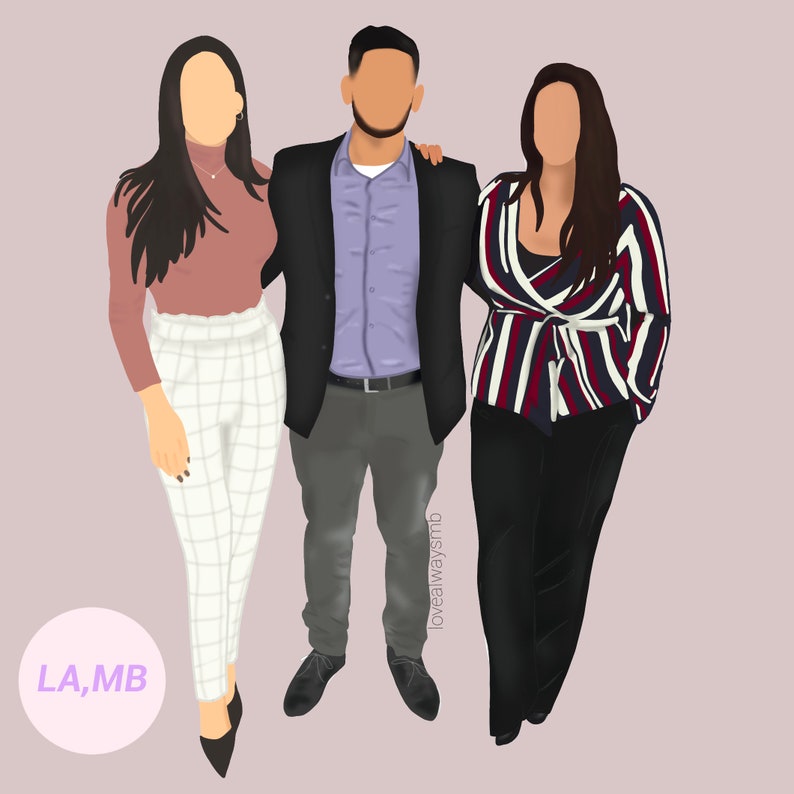 Custom Vector Art | Digital Art | Digital Portrait Illustration ...