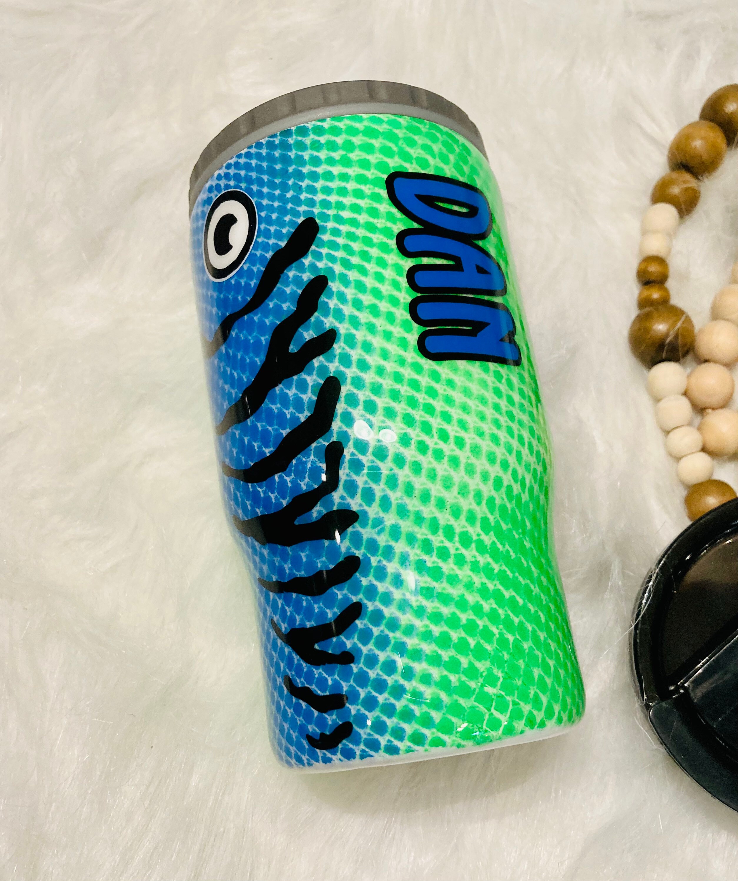 Fishing Lure, Fishing, 20 Oz. / 30 Oz. Skinny or Curvy Tumbler/cup/ 4 ...