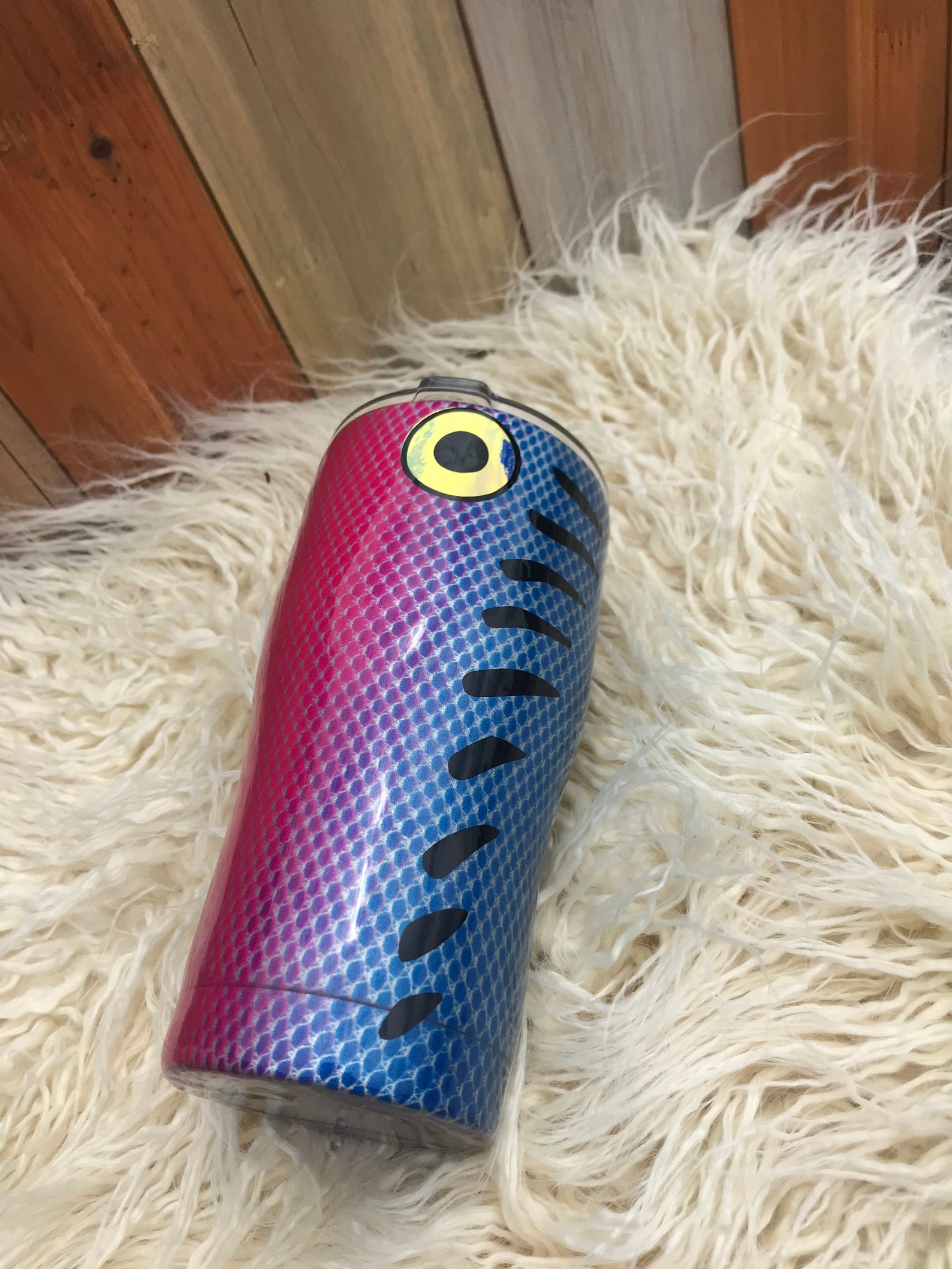 Fishing Lure, Fishing, 20 Oz. / 30 Oz. Skinny or Curvy Tumbler/cup/ 4 ...