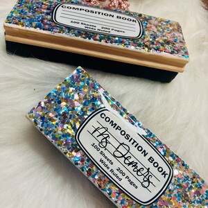 Glitter Eraser | Teacher Gift | White Board, Chalk Board, Composition ...