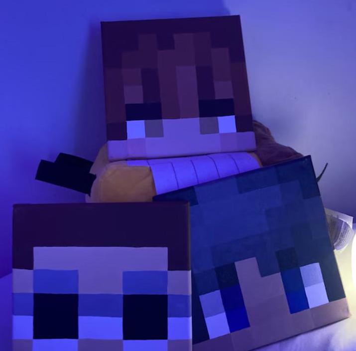 Custom Minecraft Skin Face Painting - Etsy