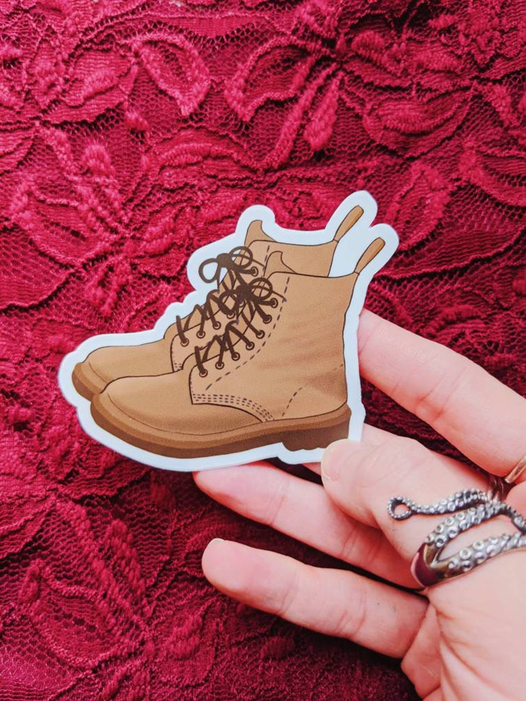 Fall Boots | Fall Stickers | Fall Boots Sticker | Cozy Stickers | Cozy ...