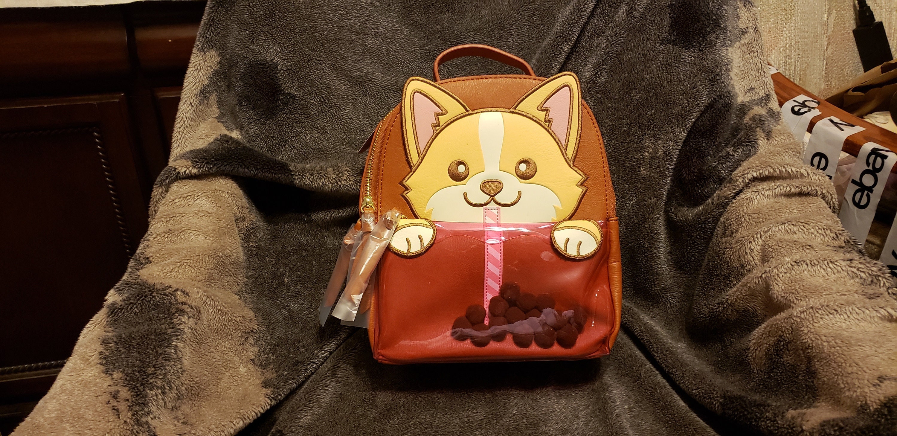 Corgi Boba Mini Backpack LOOK is This the CUTEST Thing - Etsy