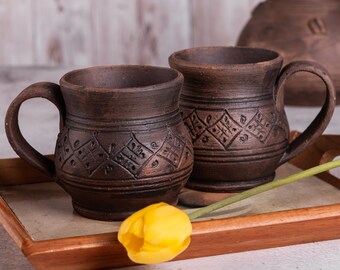 Rustic Handmade Mug - Etsy