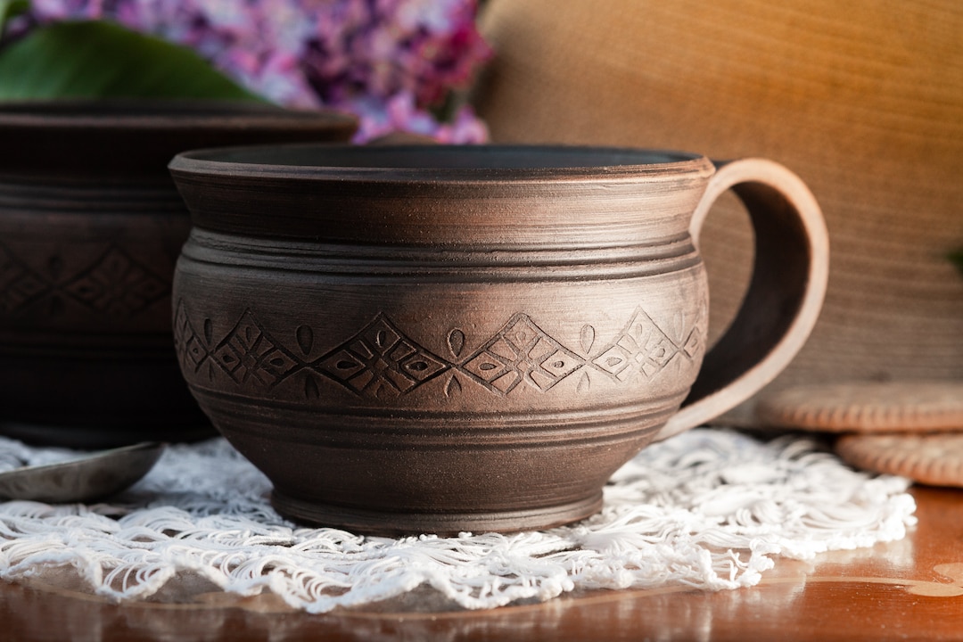 Handmade Rustic Stoneware Coffee Mug, Pottery Tea Cup, Mom Gift - Etsy