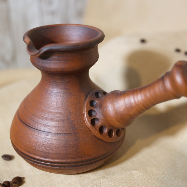 Pottery Coffee Pot - Etsy