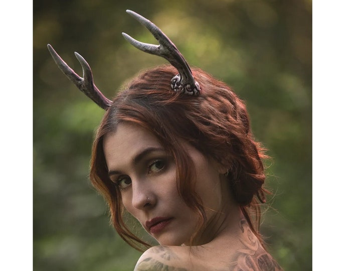Antler Headband / Realistic Antlers Headpiece / Antler Crown for ...