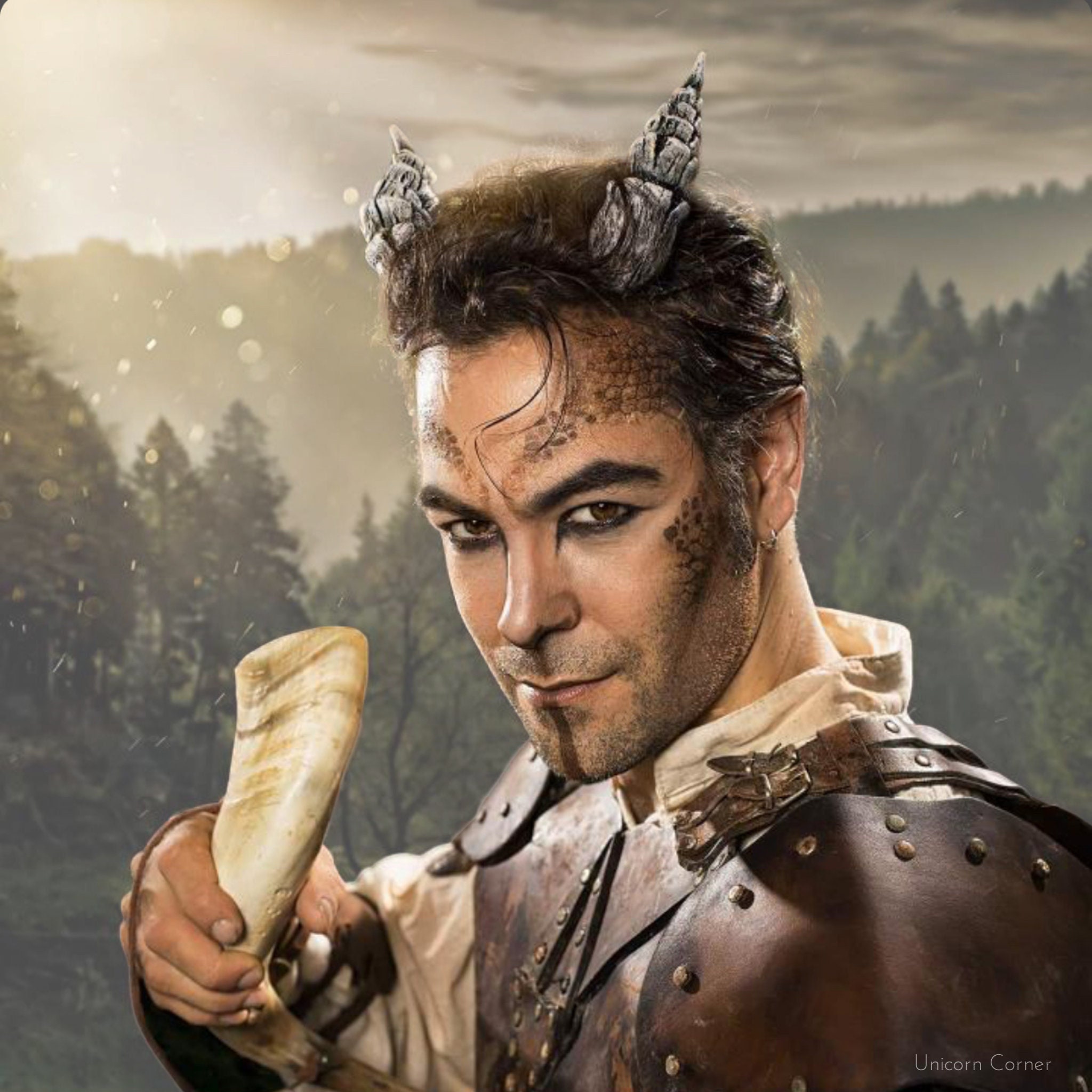 Realistic Dragon Horns / Dragon Headband for Cosplay / Dragon - Etsy