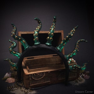 Tentacle Crown / Octopus Tentacle Headband / Cthulhu Headpiece / Ursula ...
