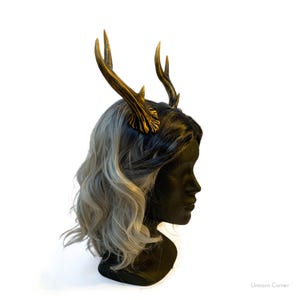 Antler Headband / Adjustable, Realistic Antlers / Includes Headband AND ...