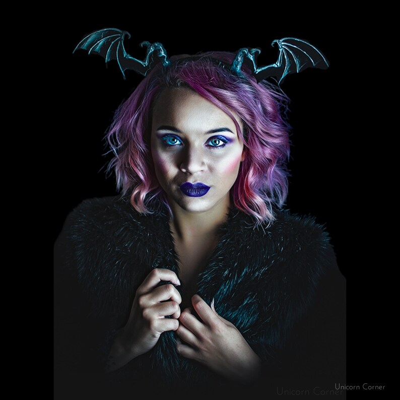 Batwing or Dragon Wing Headband / Realistic Gothic Headpiece / - Etsy