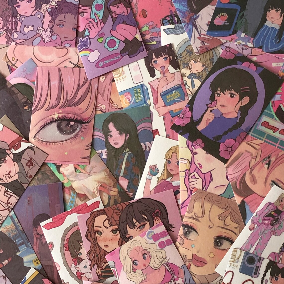 Vintage girls sticker set 10pcs/set Decor Journaling... | Etsy