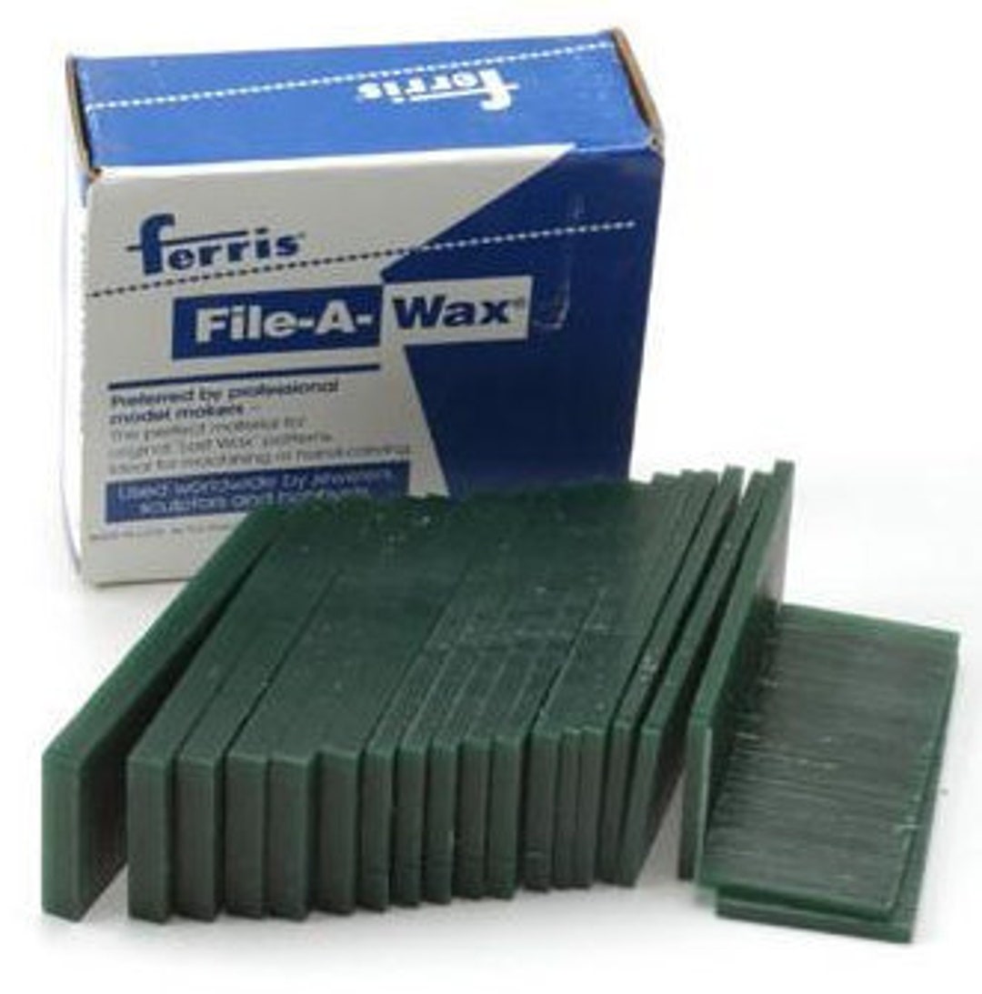 Ferris Wax Carving Blocks Dark Green (hard) Assorted Sliced 1/2 LB - Etsy