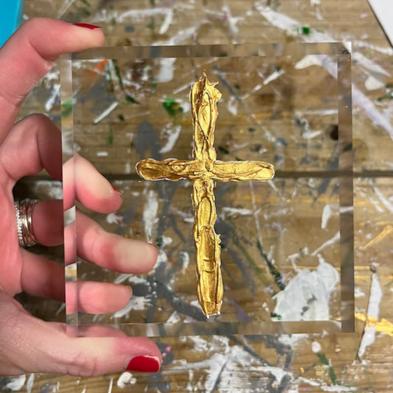 Acrylic Block Crosses - Etsy