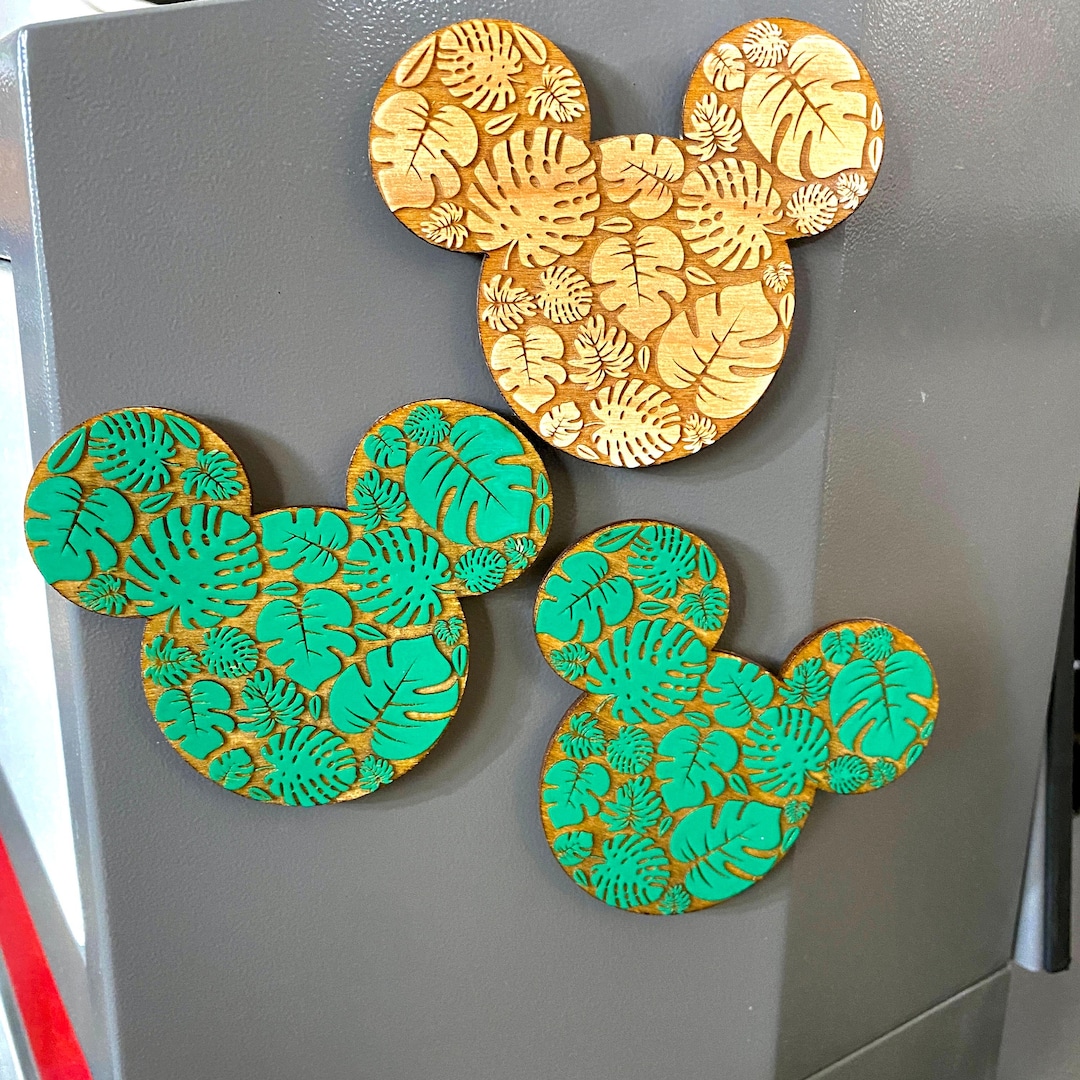 Disney Monstera Magnets Tropical Disney Magnets Monstera Magnet Disney ...
