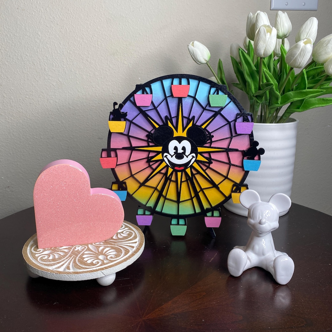 Disney Spring Decor, California Adventure Mickeys Fun Wheel, Easter ...