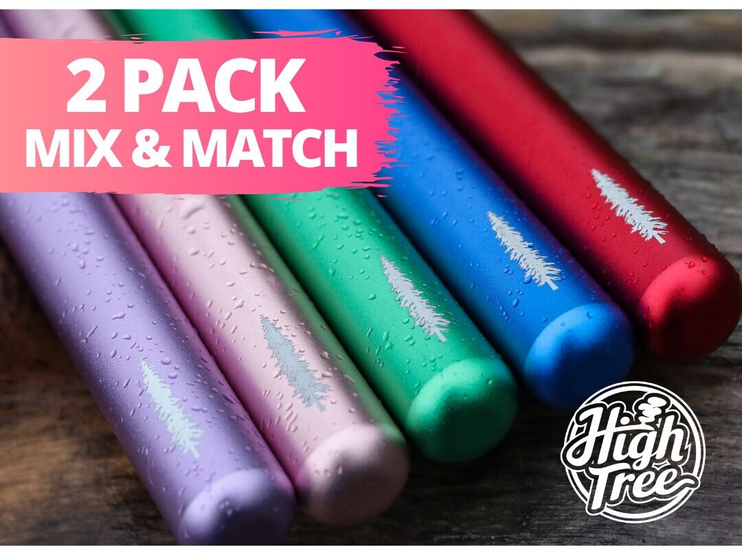 2 Pack Smell Proof Doob Tube Unbreakable Joint Holder, Waterproof ...