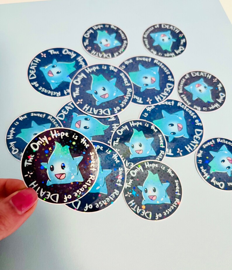 Luma in Mario Movie Glossy Vinyl Sticker With Sparkle for - Etsy