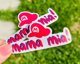 Luma in Mario Movie Glossy Vinyl Sticker With Sparkle for Laptops ...