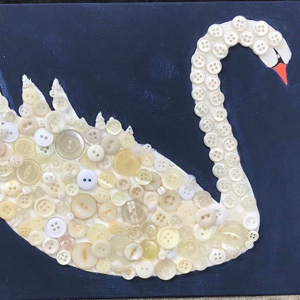 Button Mosaic - Etsy