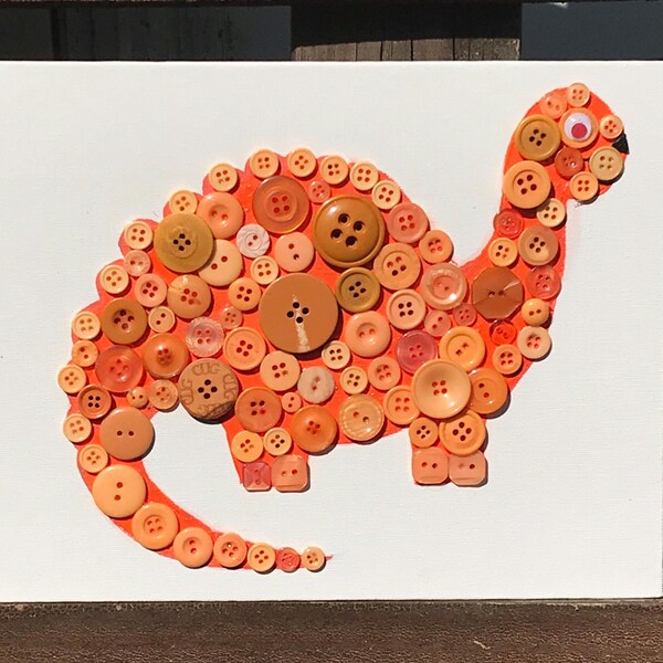 Button Mosaic - Etsy