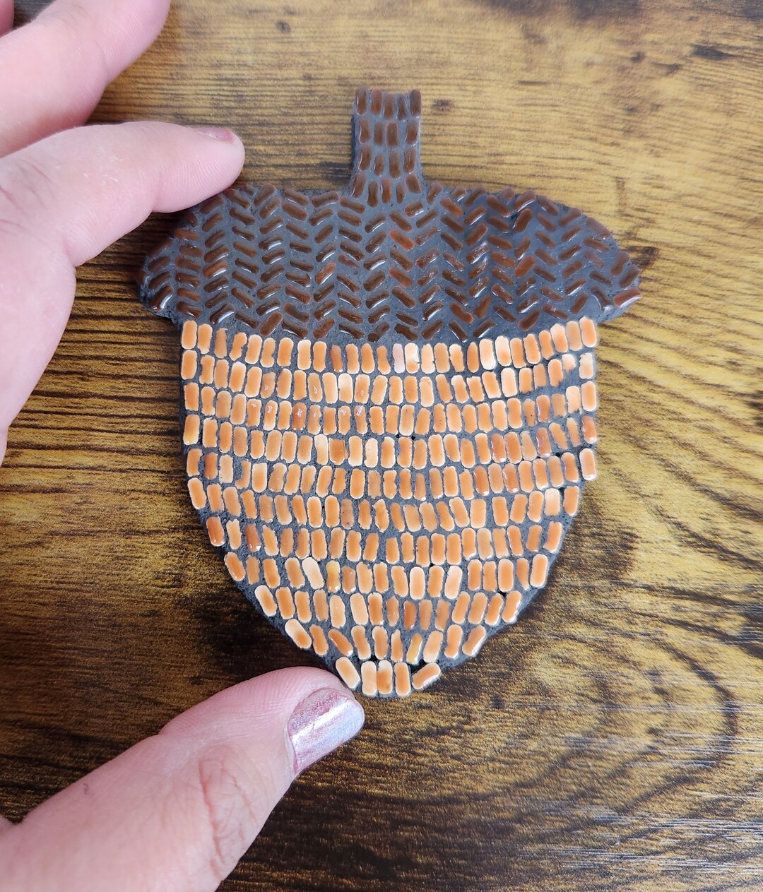 Acorn Mosaic Magnet - Etsy