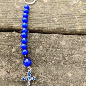 Rosary Keychains - Etsy