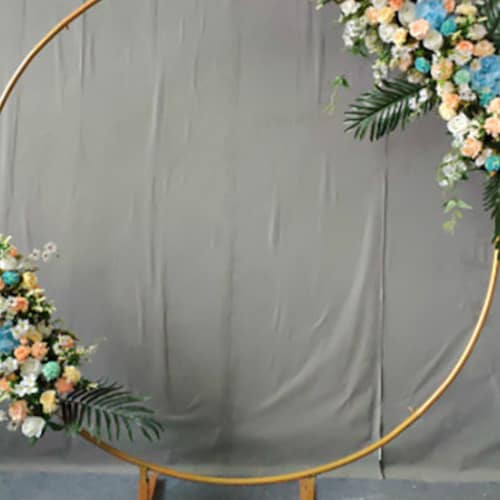 Tall Round Wedding Arch/wedding Decor/wedding Backdrop/flower - Etsy