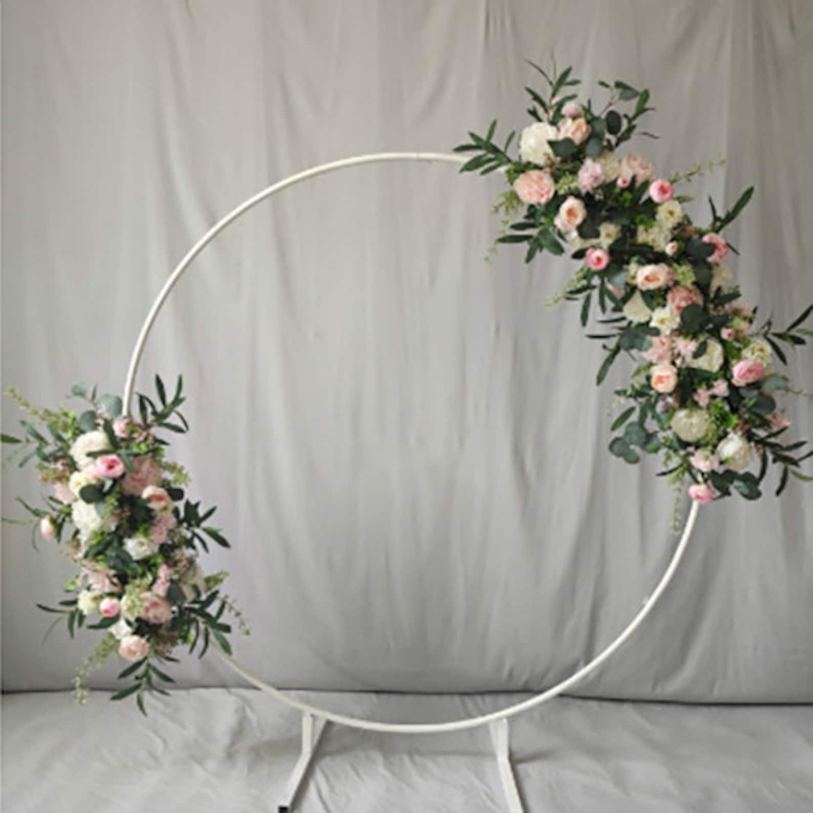 Tall Round Wedding Arch/wedding Decor/wedding Backdrop/flower - Etsy