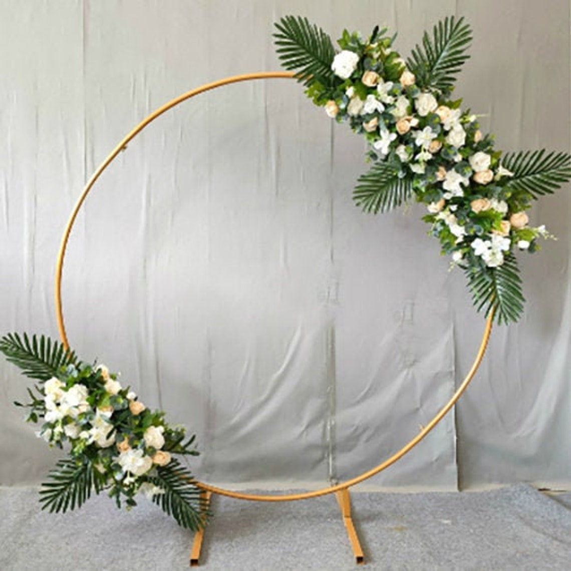 Tall Round Wedding Arch/wedding Decor/wedding Backdrop/flower - Etsy