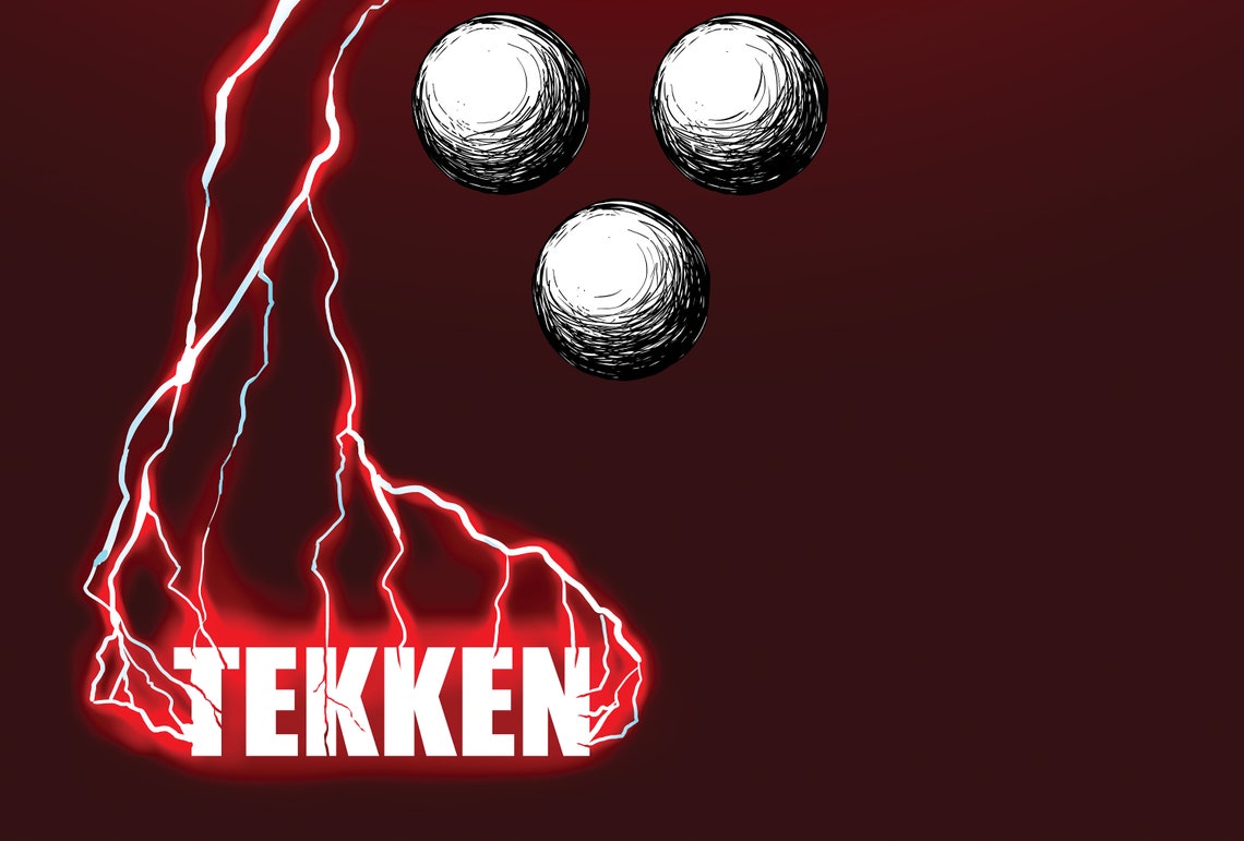 TEKKEN Poster Minimalist Video Game Art Print Perfect Gift for Gamers ...