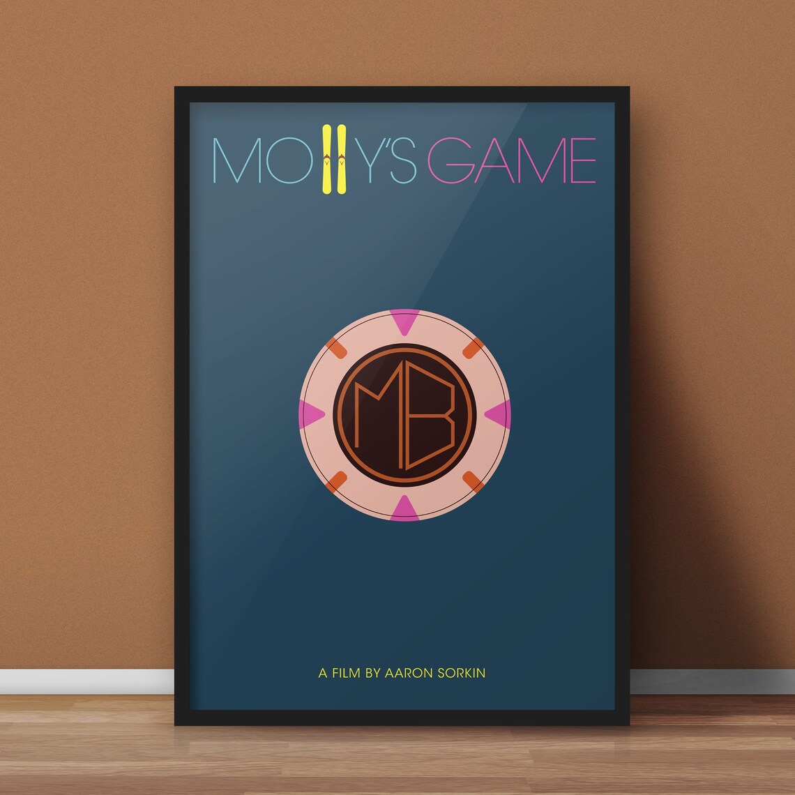 Mollys Game Poster Minimalist Movie Art Print Best Movie Gift - Etsy