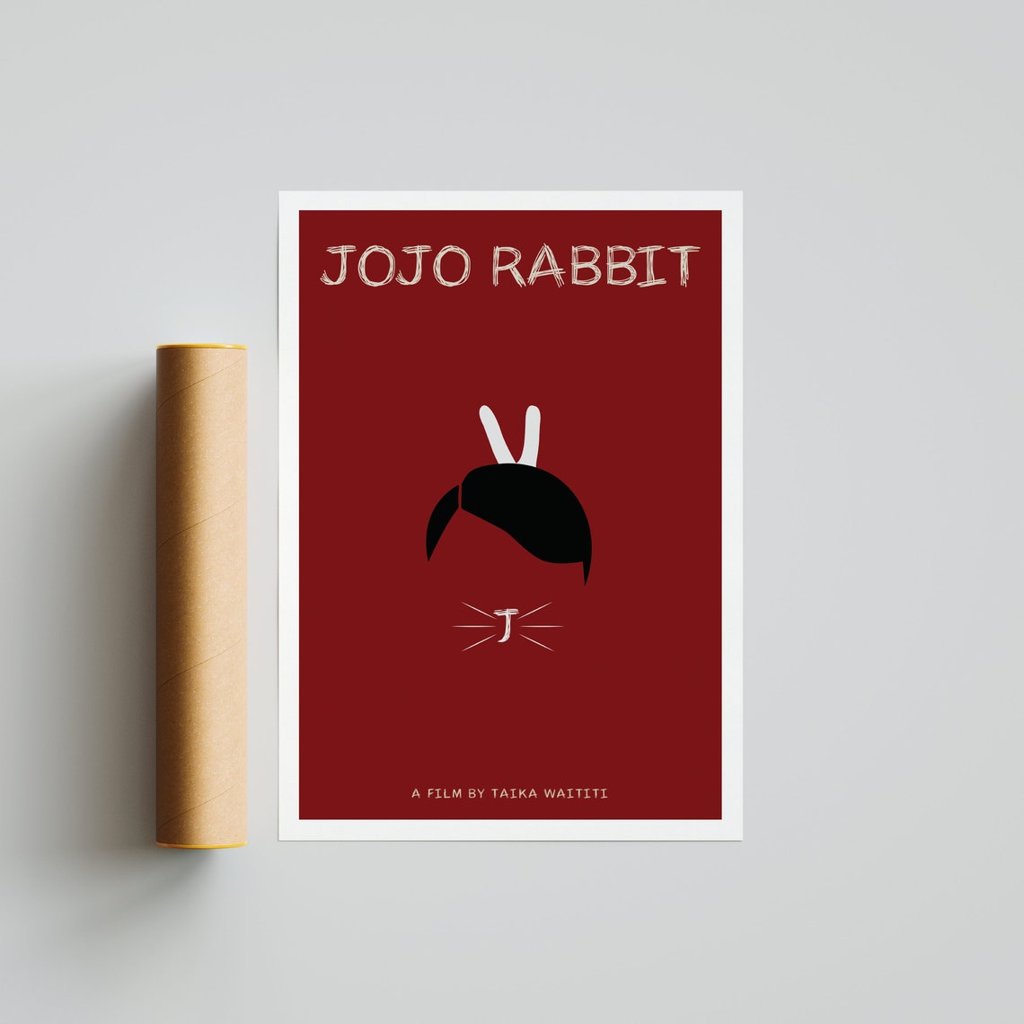 JOJO RABBIT Poster Minimalist Movie Art Print Best Movie - Etsy