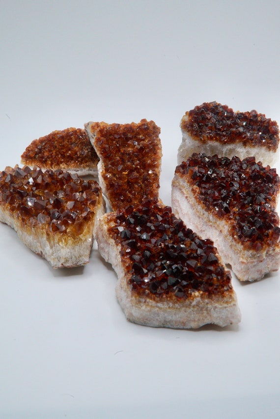 Citrine Cluster From Brazil Gemstone/ Natural Stone | Etsy