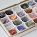 Crystal Collection Box Mineral Collection Box Natural Assorted Crystal ...