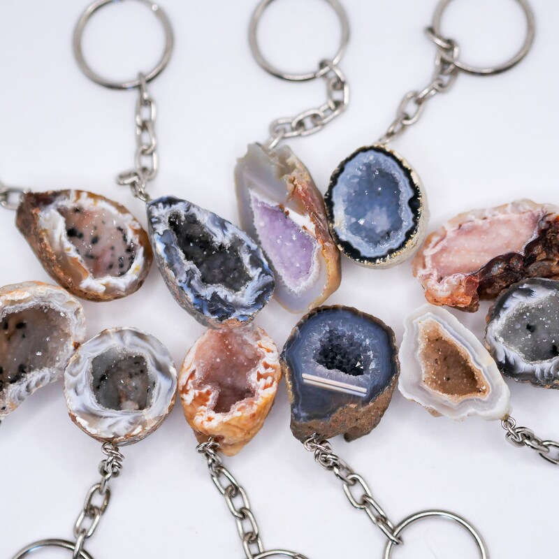 Crystal Keychain - Etsy