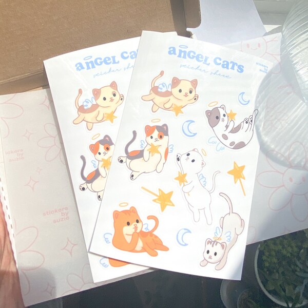 Angel Cat - Etsy