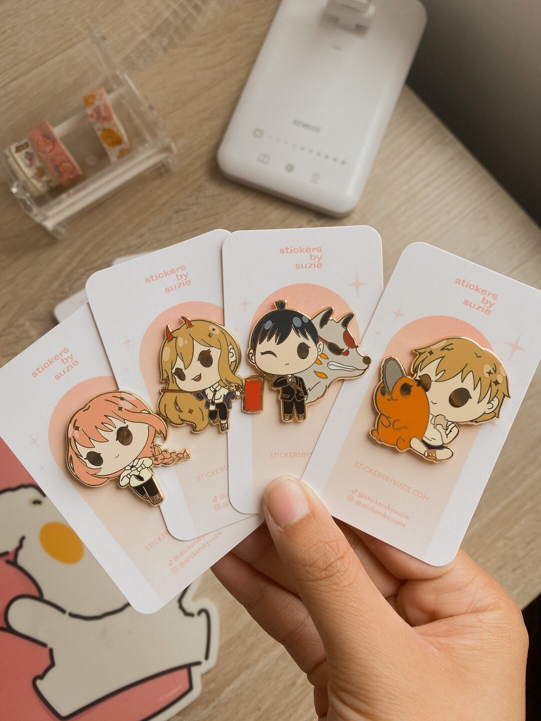 Saw Devil Chibi Anime Pins - Etsy