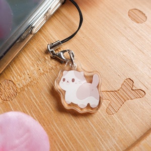 Acrylic Phone Charms Mini | Cute Phone Strap | Stocking Stuffer ...