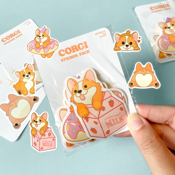 Corgi Butt Sticker - Etsy