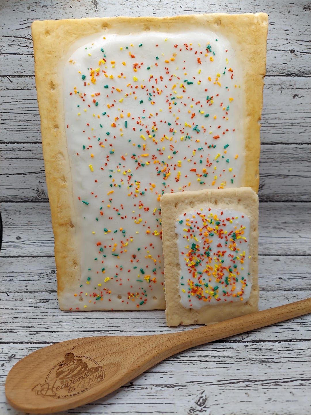 Fake Wall Art Pastry, Strawberry Breakfast Tarts, Frosted Toaster ...