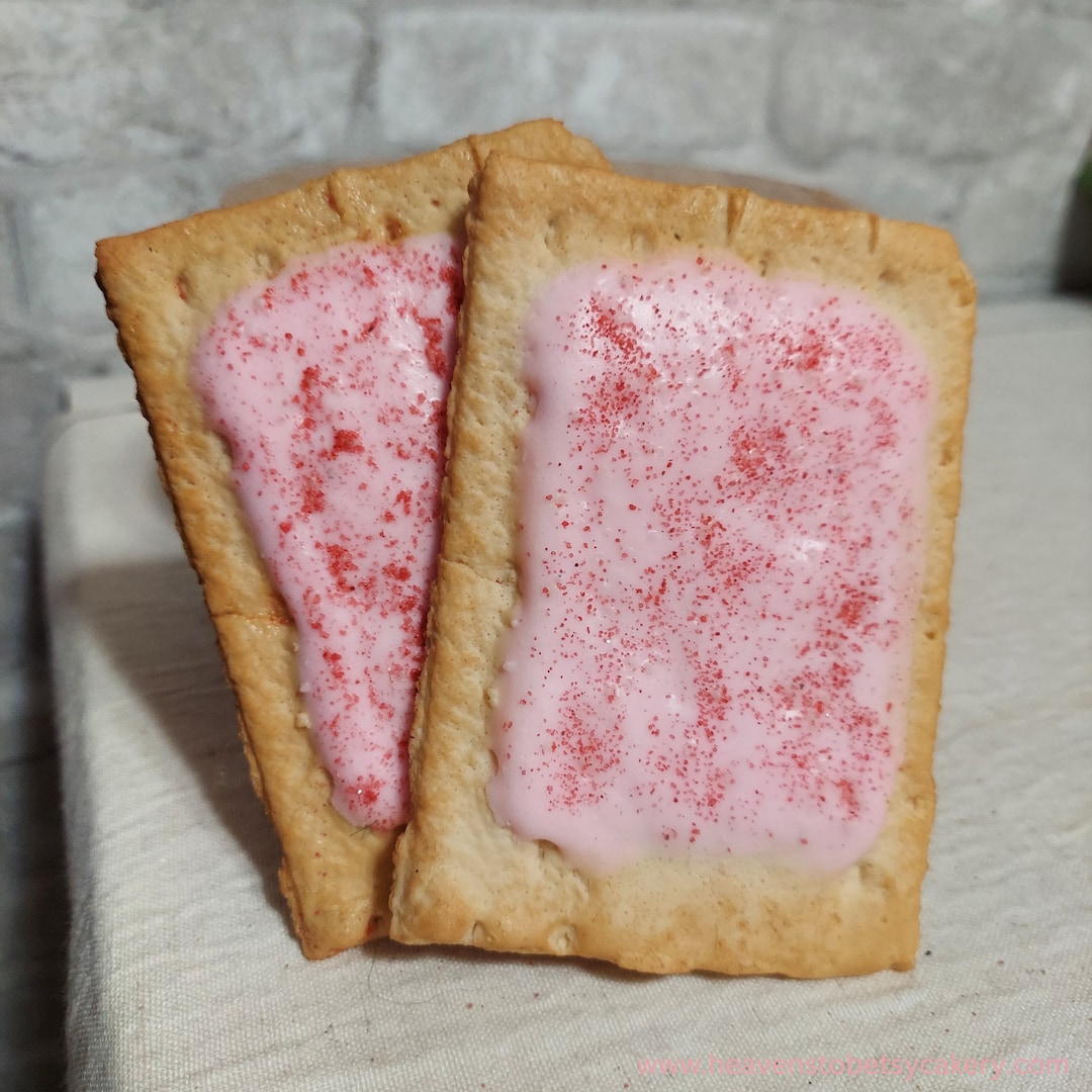 Fake Pastry, Breakfast Tarts, Frosted Toaster Pastry, Fake Breakfast ...