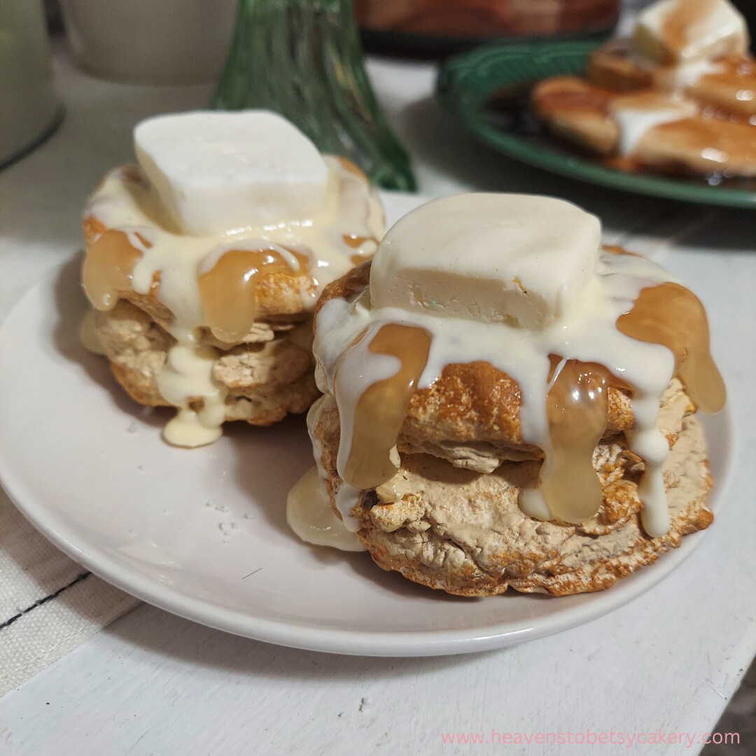 Biscuits, Fake Food, Buttermilk Biscuits, Fake Butter, Fake Honey - Etsy