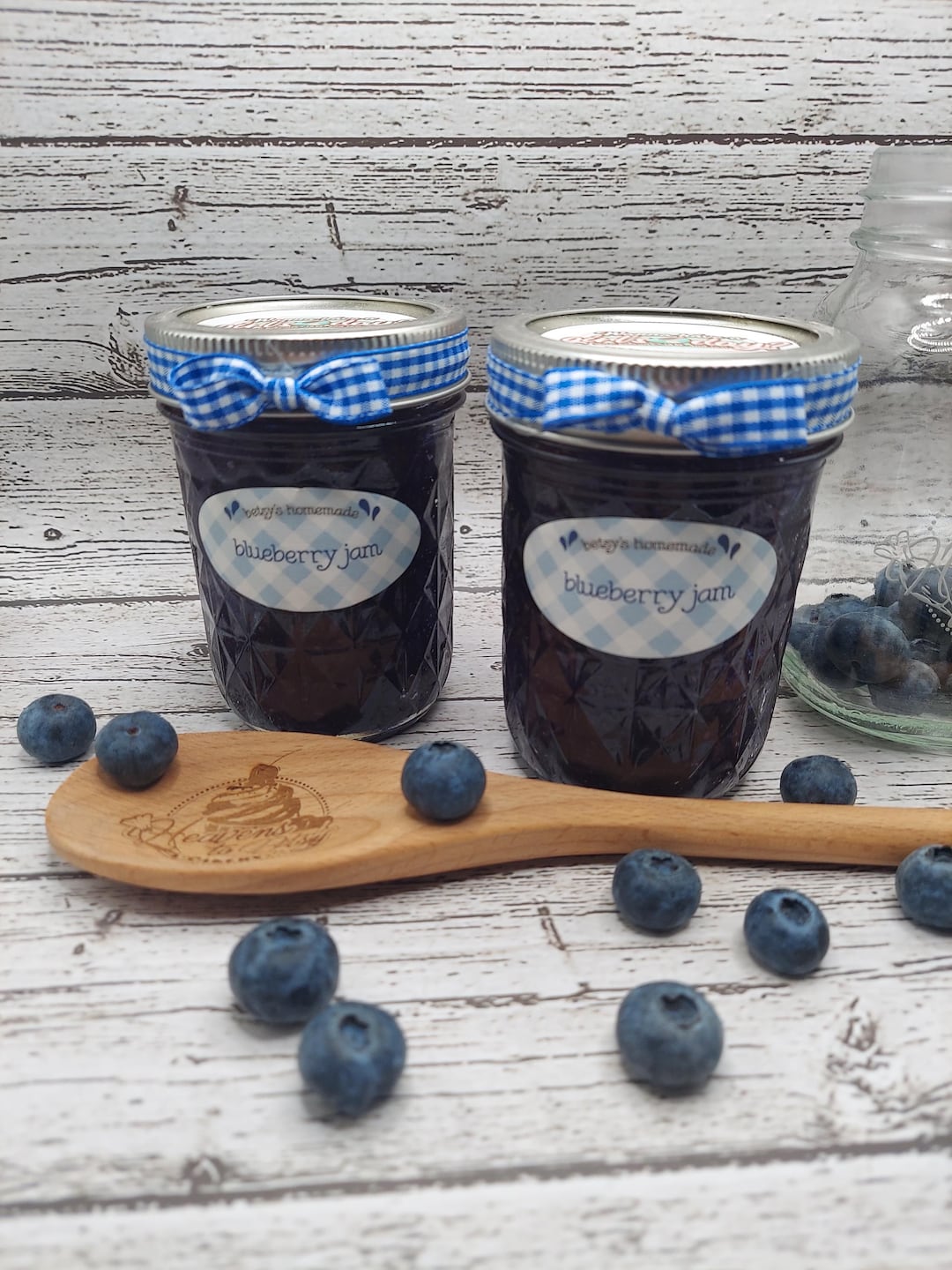 Fake Blueberry Jam, Blueberry Decor, Fake Jelly, Fake Blueberries - Etsy