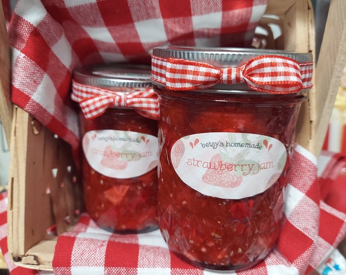 Fake Strawberry Jam, Strawberry Decor, Fake Jelly, Fake Strawberries - Etsy