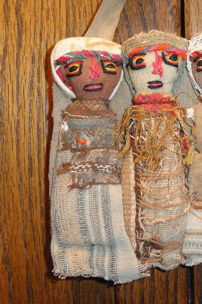 Peruvian Folk Art Burial Doll Wall Hanging - Etsy
